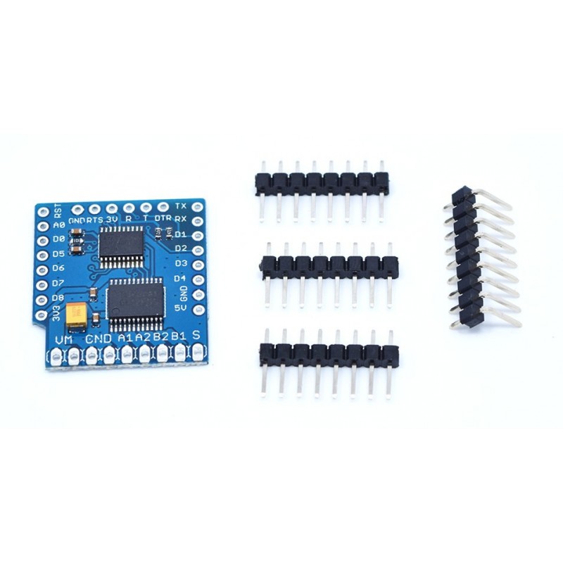 WeMos D1 Mini motor shield
