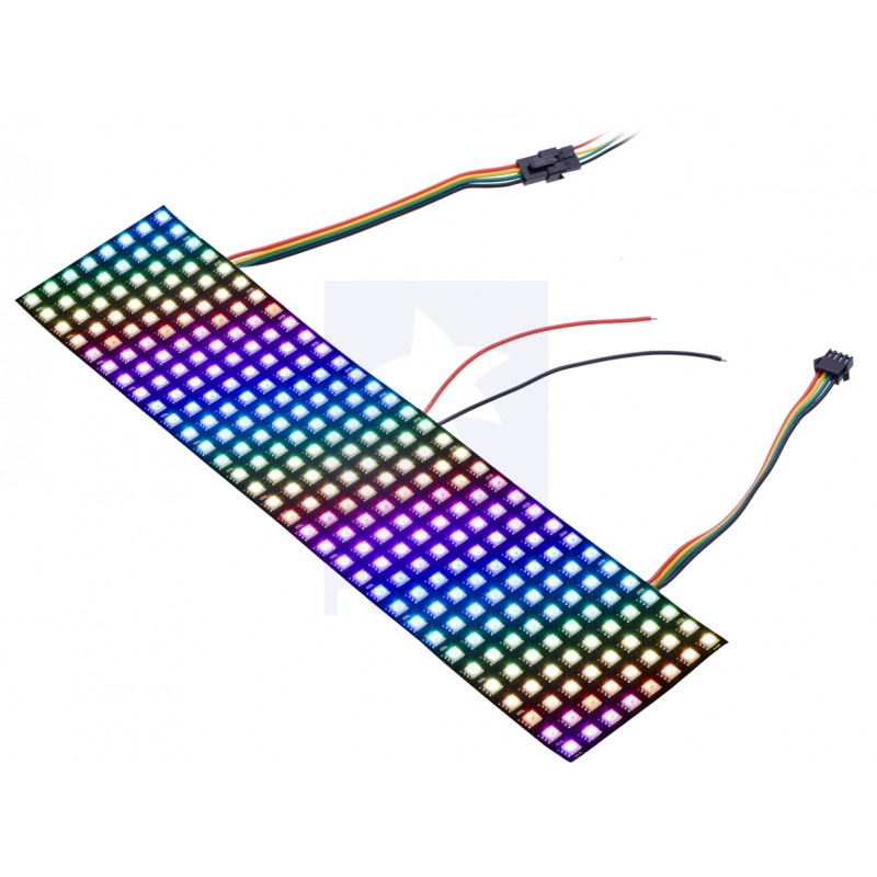 Flexible 8x32 RGB LED Matrix